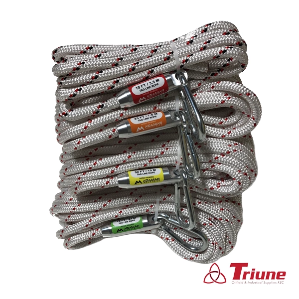 Tag-Rite Tagline Ropes: Double Braided Polyester Safety Ropes - Triune