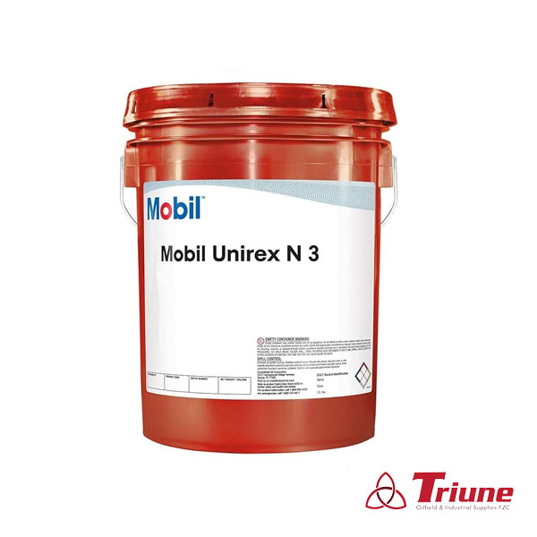 Mobil Unirex N 3 High Temperature Bearing Grease - Triune