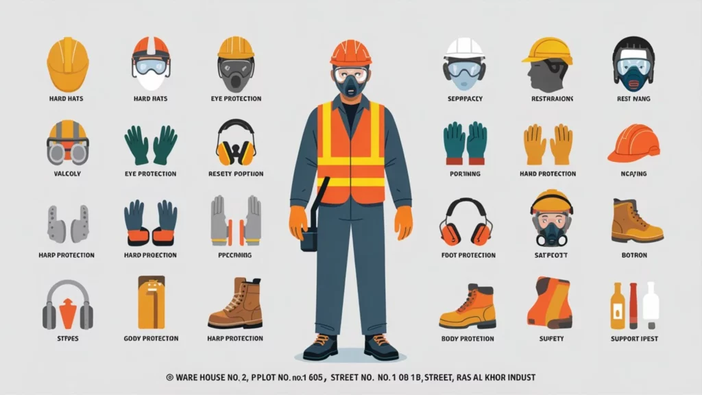 PPE Equipment List: Must-Have Safety Gear for UAE & GCC Teams - Triune