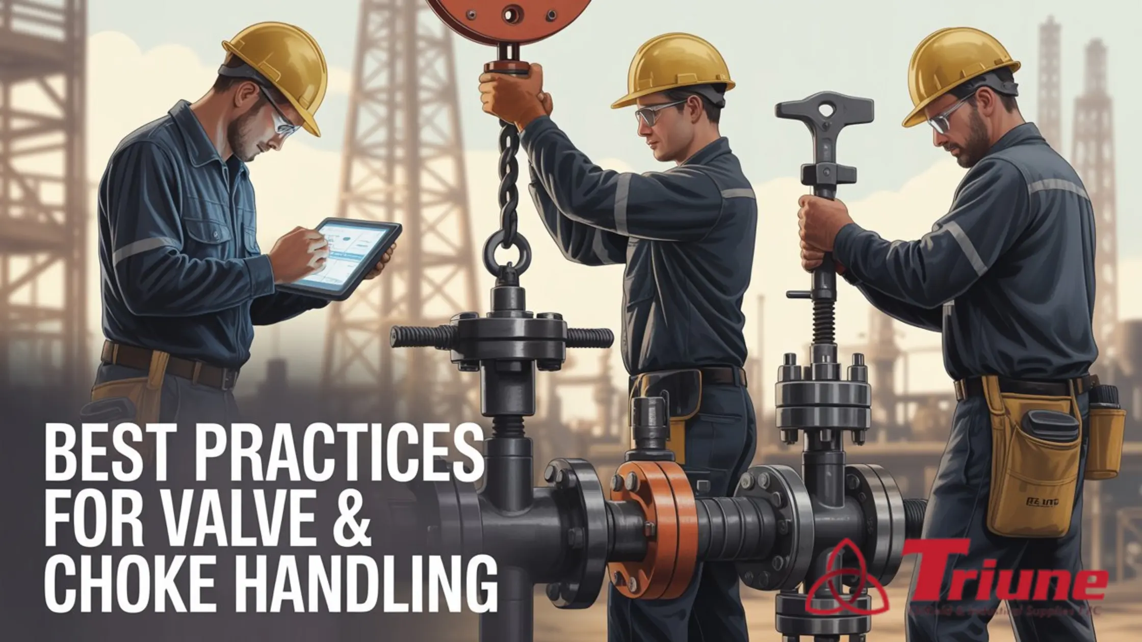 Valve & Choke Handling Tools: A Field Engineer’s Guide - Triune
